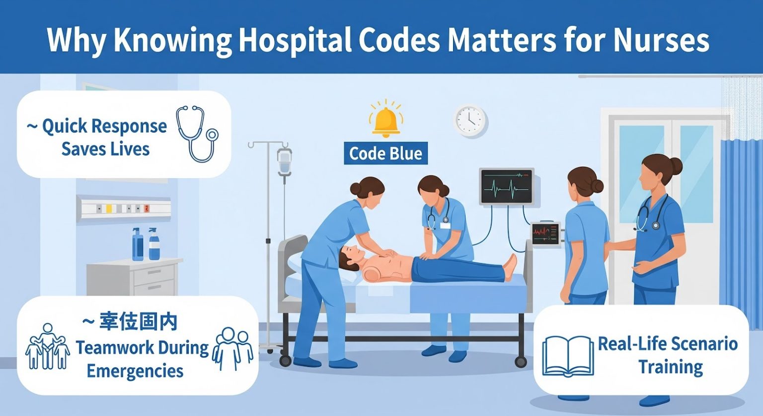 Hospital Emergency Codes Explained: From Code Blue to Red